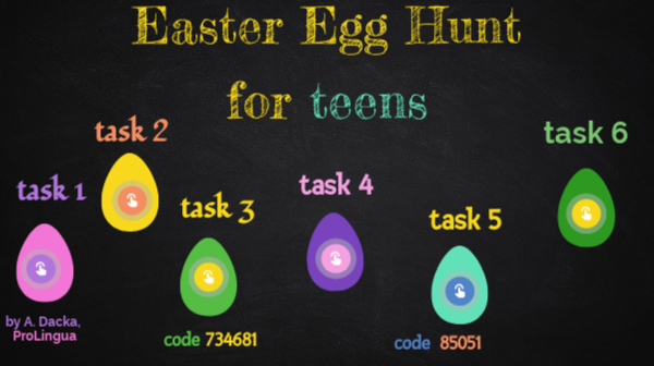 EASTER EGG HUNT For teens | Genially