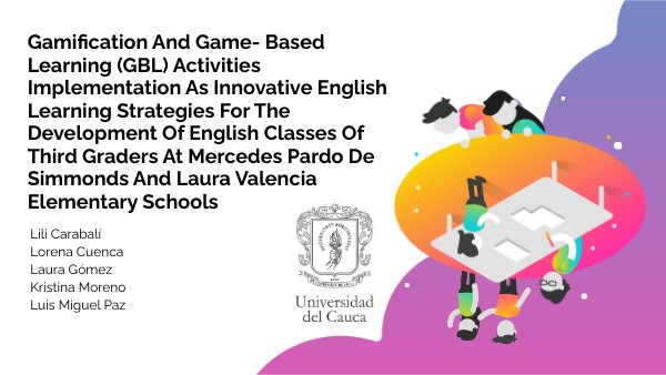 GAMIFICATION AND GBL FINAL