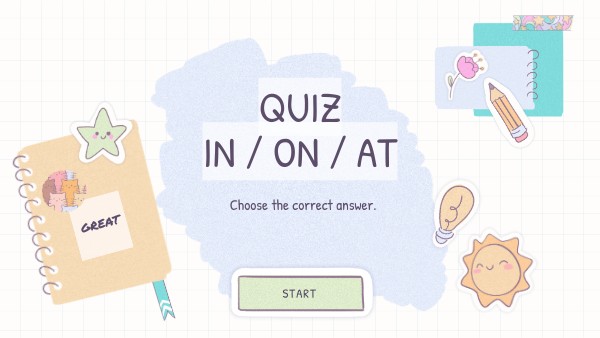 PREPOSITIONS OF TIME | Genially