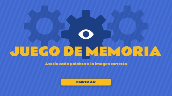 Juego de la memoria de las emociones | Genially