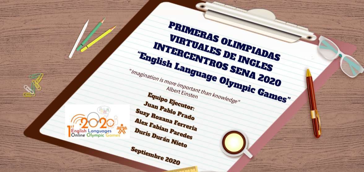 Olimpiadas Virtuales de Inglés | Genially
