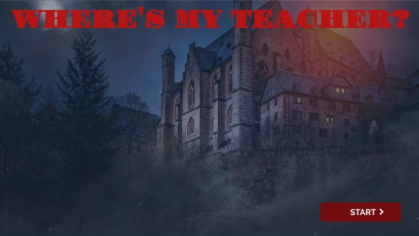 con mapa- where's my teacher?