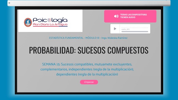 S15: SUCESOS COMPUESTOS (PROBABILIDAD)