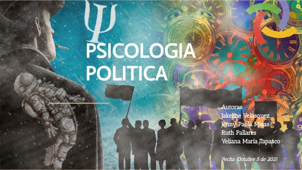 PSICOLOGIA POLITICA | Genially