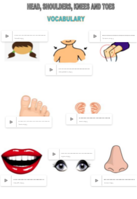 HEAD SHOULDER KNEES AND TOES