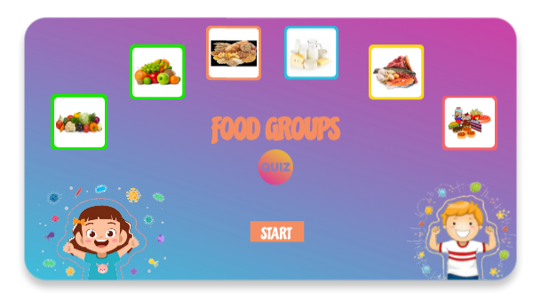 FOOD GROUP QUIZ | Genially