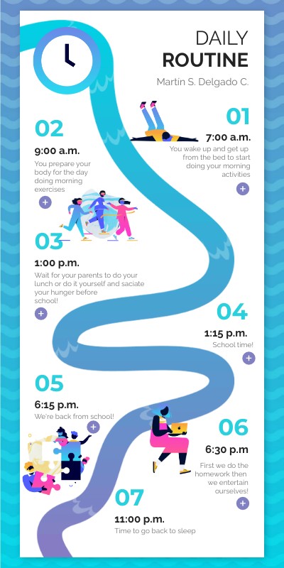 DAILY ROUTINES | Genially