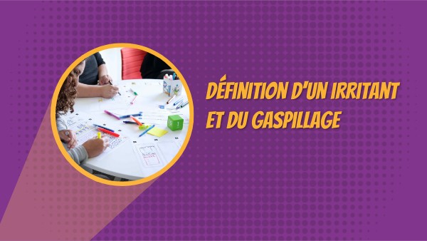 Definition irritant et muda | Genially