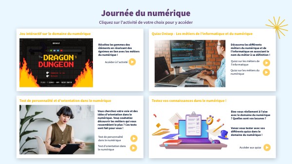 Activités journées du numérique
