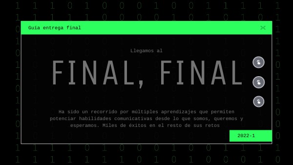 Entrega final comunicacion Oral y Escrita | Genially