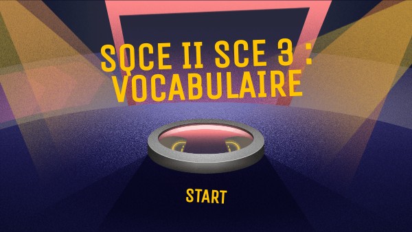Latin 5° sqce II sce 3 : vocabulaire