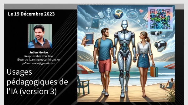 Usages Pedagogiques de l'IA - Julien Morice - V3 | Genially