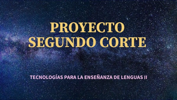 Proyecto Segundo Corte
