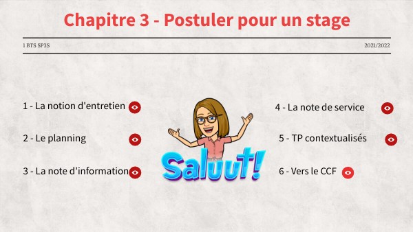 1 SP3S - Contexte 3 - L'entretien | Genially