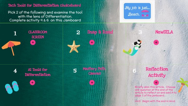 Techtools for Differentiation | Genially