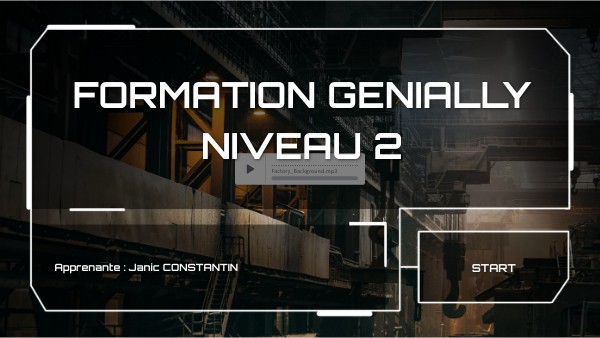 Formation GENIALLY - Exercice 1