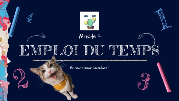 Période 4 - EDT | Genially