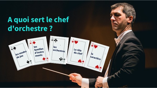 séquence 6è : A quoi sert le chef d'orchestre? | Genially