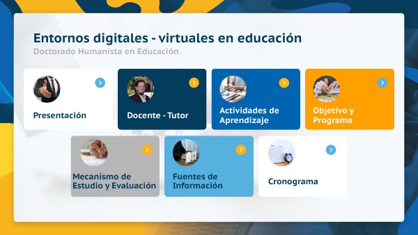 Entornos digitales-virtuales en la educación