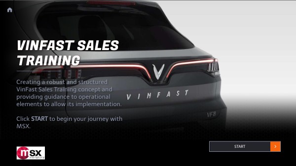 VinFast Sales Training - MSX Proposal | Genially