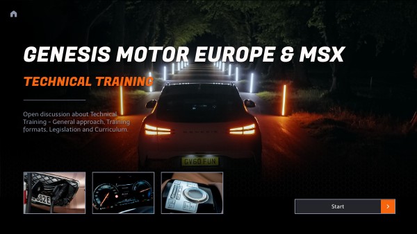 Meeting with Genesis Motor Europe | Genially