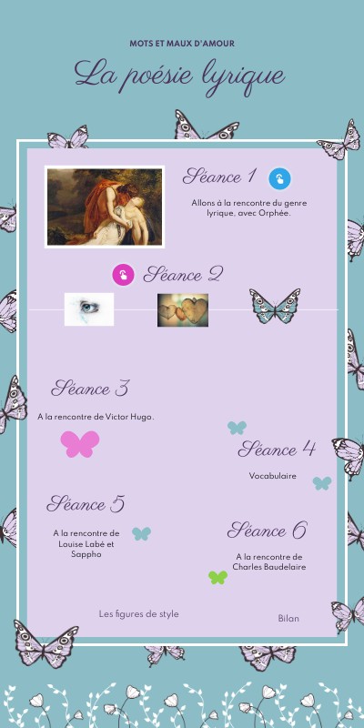 poésie lyrique chapitre | Genially