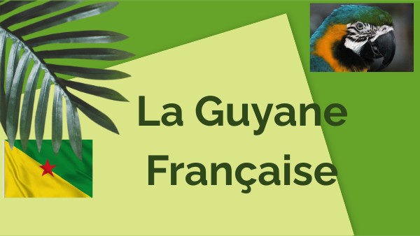 La Guyane Raphaël