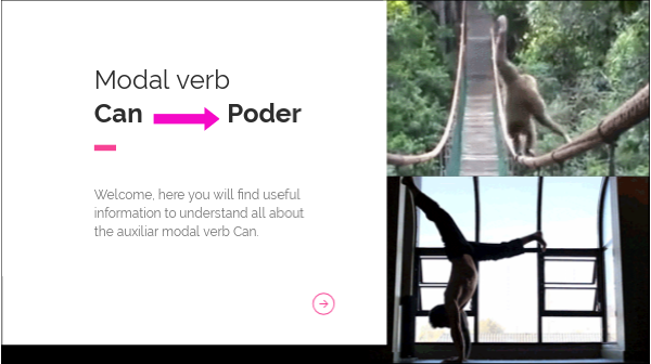 MODAL VERB CAN | Genially