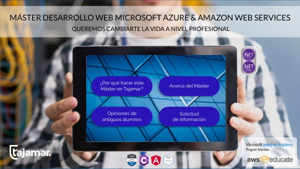 Máster Desarrollo Web Microsoft Azure & Amazon Web Services | Genially