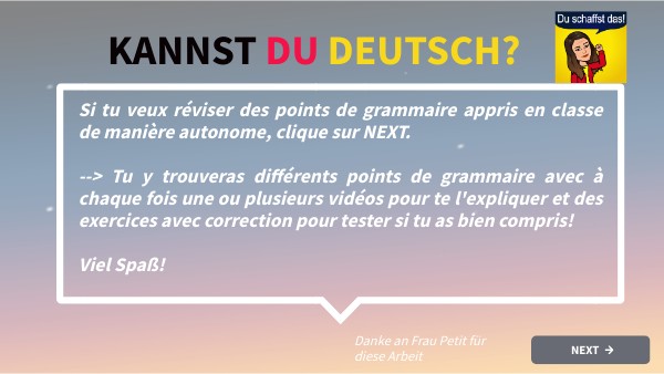 KANNST DU DEUTSCH? | Genially
