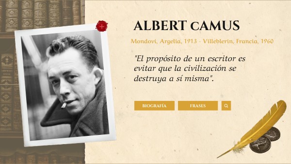 BIO Albert Camus