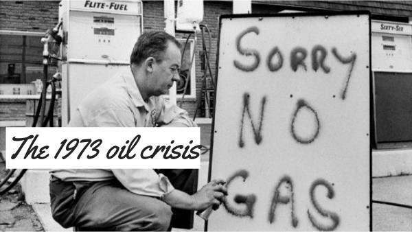The 1973 oil crisis