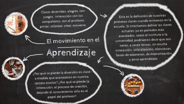 El movimiento en el aprendizaje