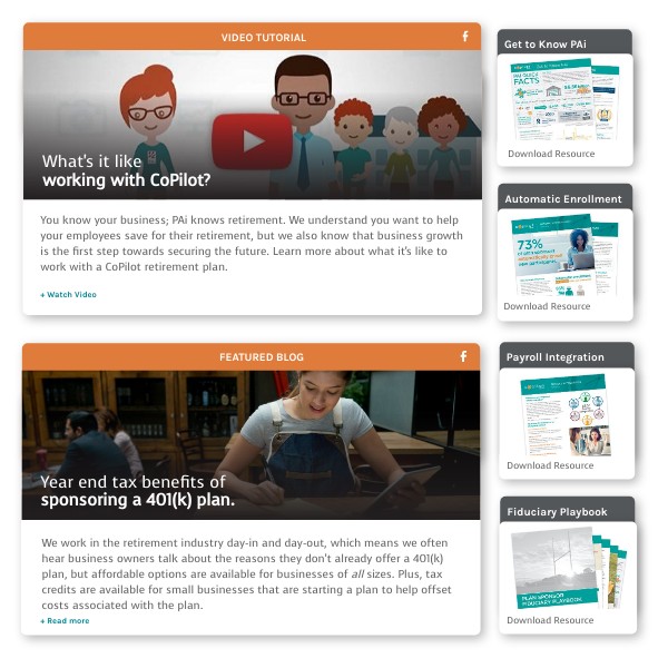 CoPilot Retirement Plan Sponsor Resources | Genially