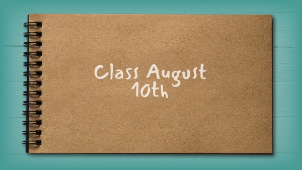 AUGUST 10TH ADULTS | Genially