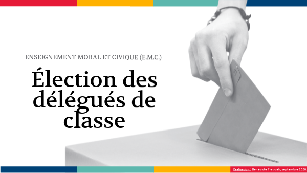 Élection des délégués de classe (collège Michel Servet, Annemasse) | Genially
