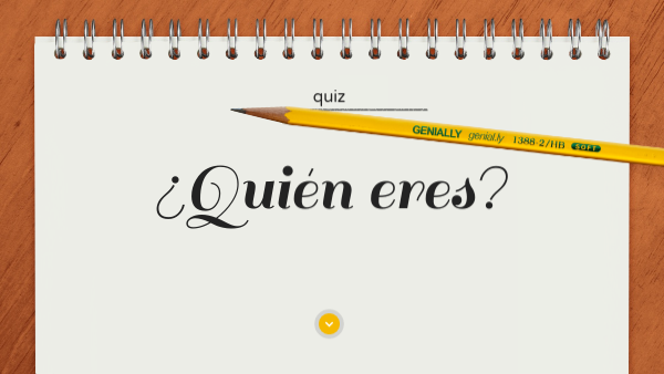 Quién eres? | Genially