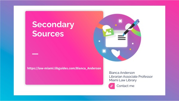 Secondary Sources URR | Genially