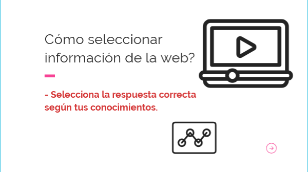 ¿Cómo seleccionar información web? | Genially