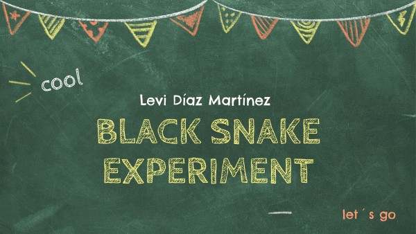 Black Snake Experiment