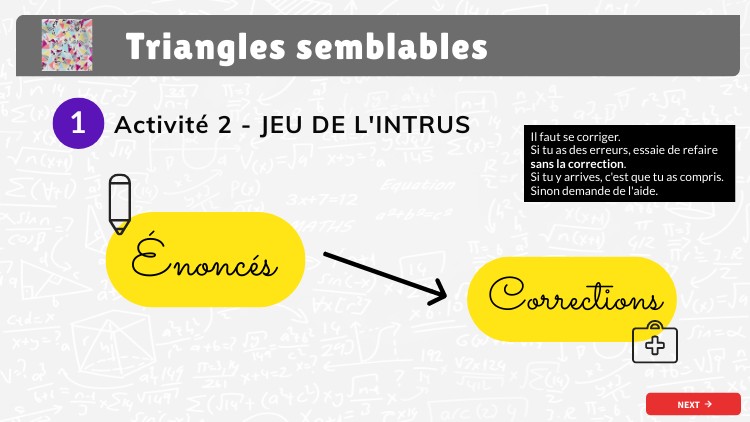 21.3 - G2 - Triangles semblables | Genially