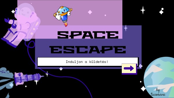 SPACE ESCAPE ROOM-evilág