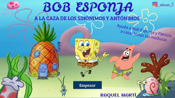 BOB ESPONJA reutilizable | Genially