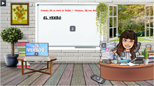 ÉL VERBO (5º DE PRIMARIA) | Genially