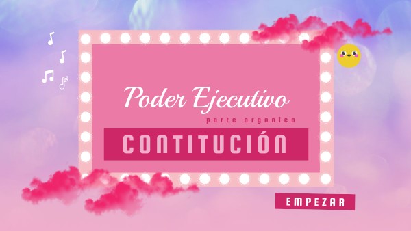PODER EJECUTIVO