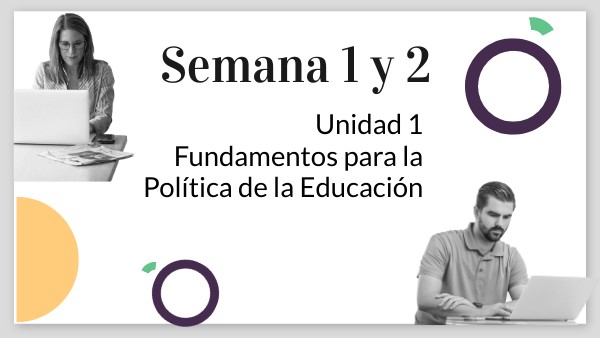 PE Semana 1 👀 | Genially