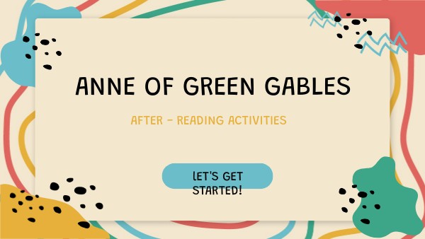 ANNE OF GREEN GABLES