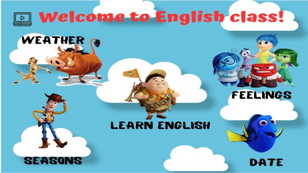 English 1st/2nd | Genially