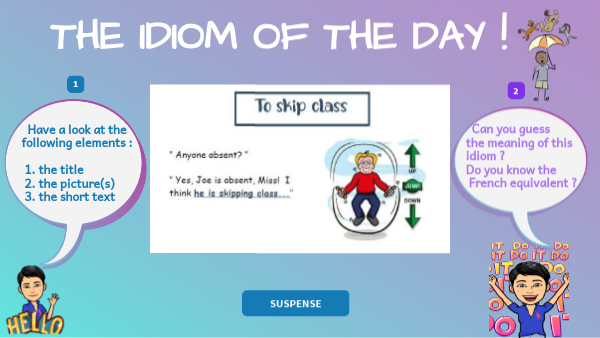 The Idiom of the Day