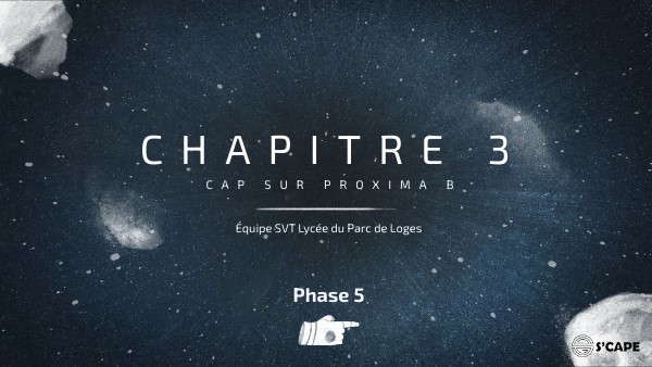 Distanciel - 7.Chapitre 3 - Phase 5 | Genially